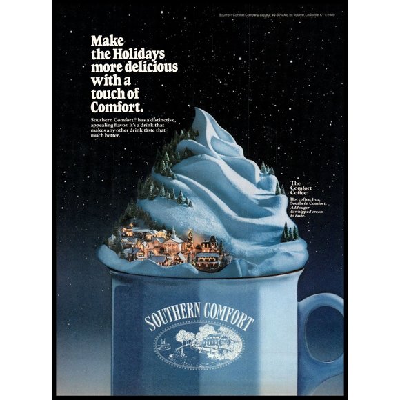 Southern Comfort | Art | 991 Southern Comfort Whiskey Vintage Print Ad ...
